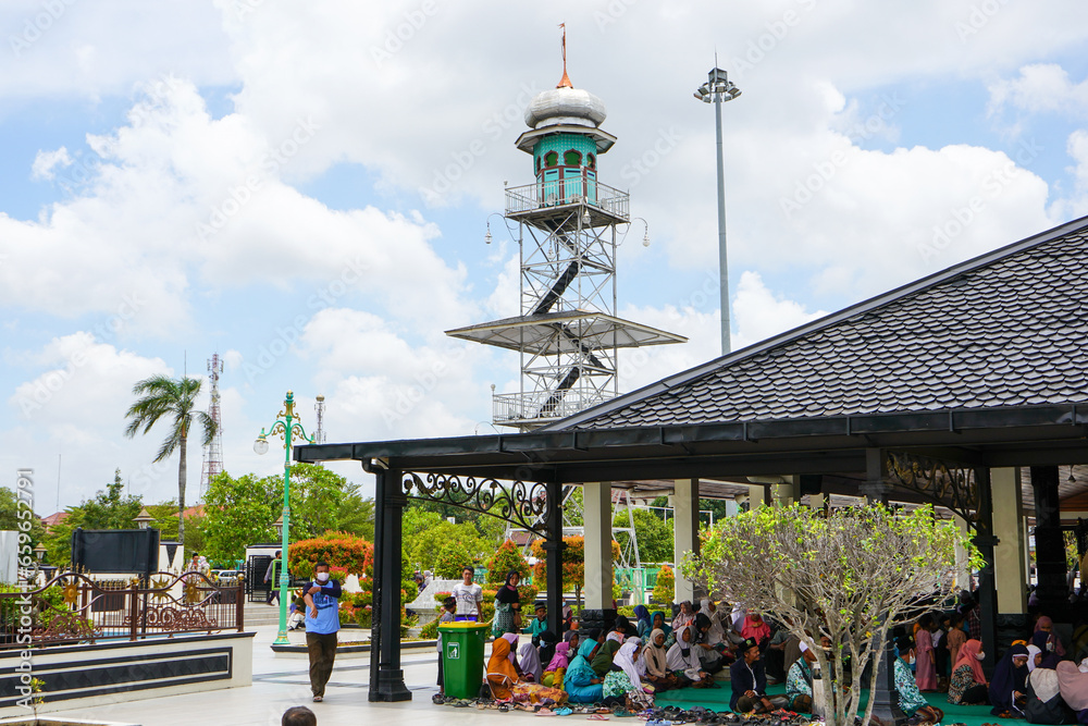 Foto de Stock Demak - October, 2023 : Demak Great Mosque (Masjid Agung ...