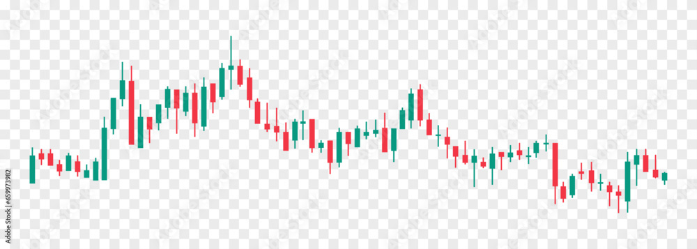 Crypto candle graph. Green and red candlestick chart tools for traders ...