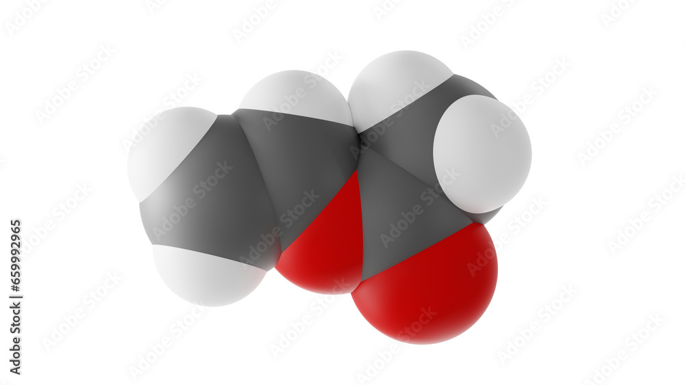vinyl acetate molecule, polymers molecule molecular structure, isolated ...