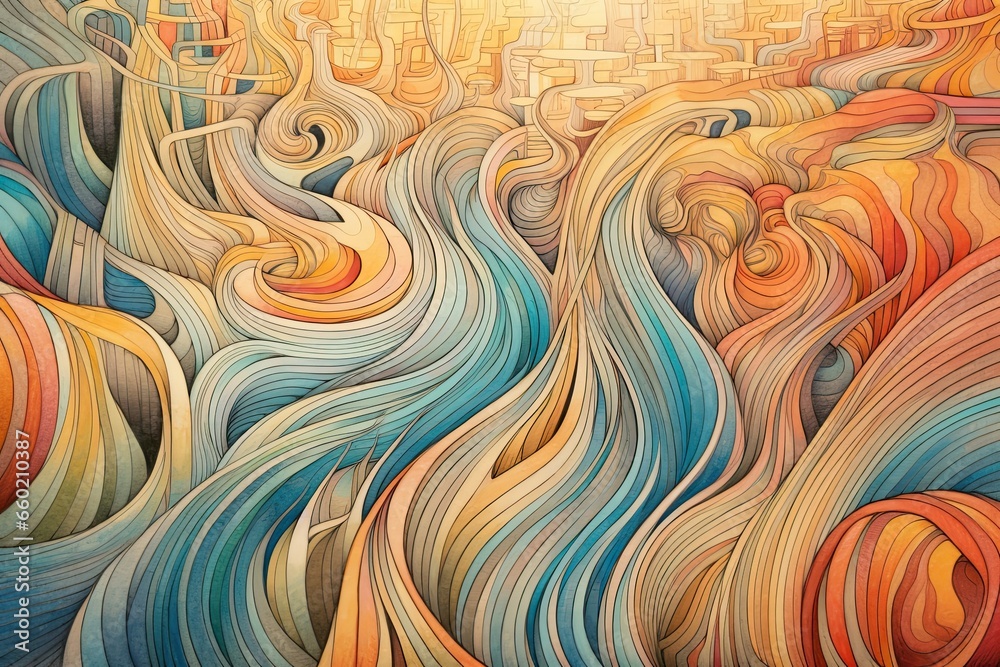 Abstract Lines Background: Weaving an Intricate Story with Straight and ...