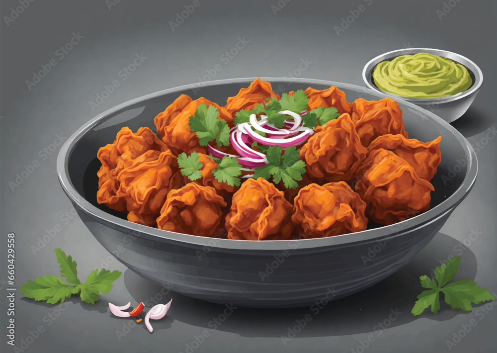 Fulwada Bhajiya. Methi bhajiya. Methi gota, Methi pakoda indian ...