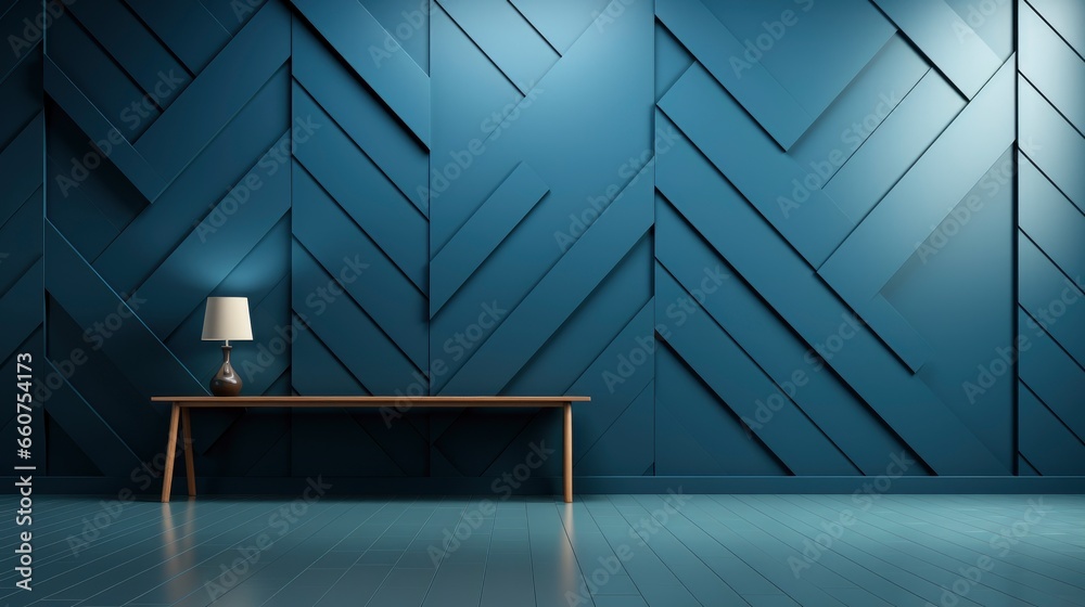 Blue background with geometric shapes , HD, Background Wallpaper ...