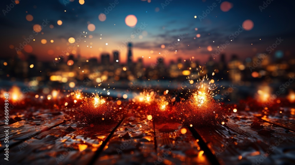 Midnight fireworks Firework display Skys, Background Image,Desktop ...