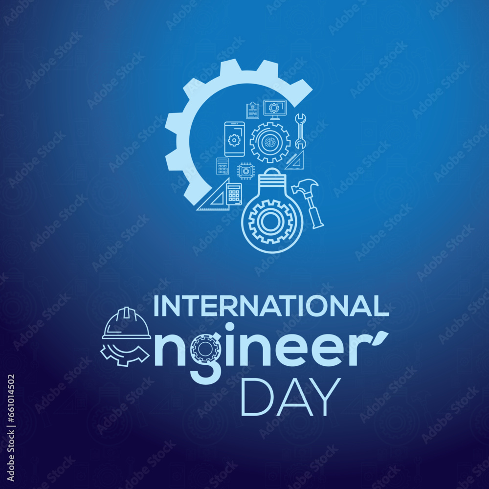 Welcome Banner For International Engineers’ Day Stock Vector | Adobe Stock