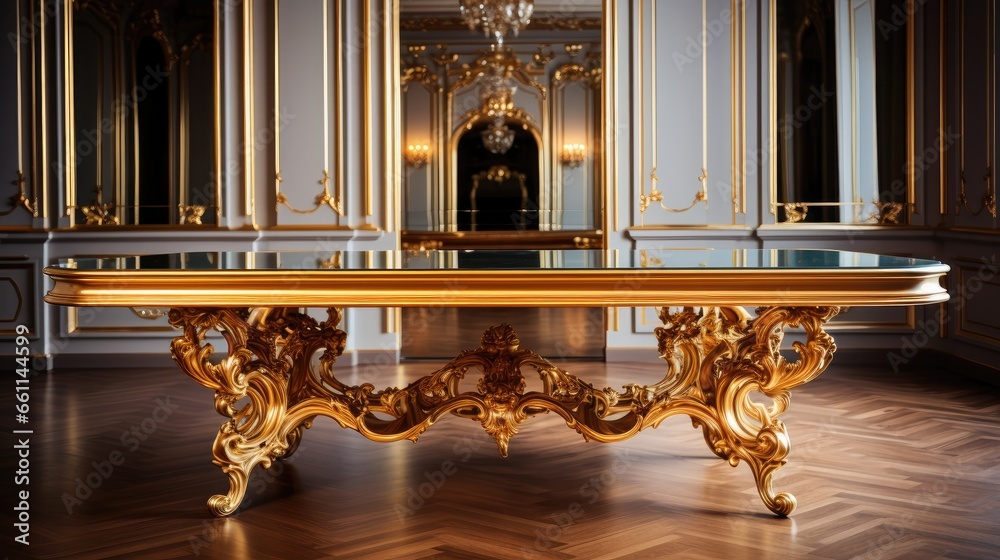 A touch of grandeur: Step into a world of luxury with a gold plated ...