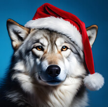 Christmas Wolf Free Stock Photo - Public Domain Pictures