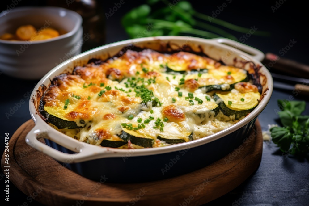 Decadent French Gratin de Courgettes: A Captivating Vegetarian Delight ...