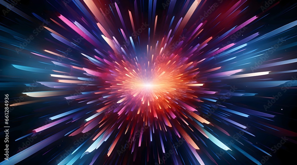 Colorful line spectrum lights effect background. 8k resolution. Best ...