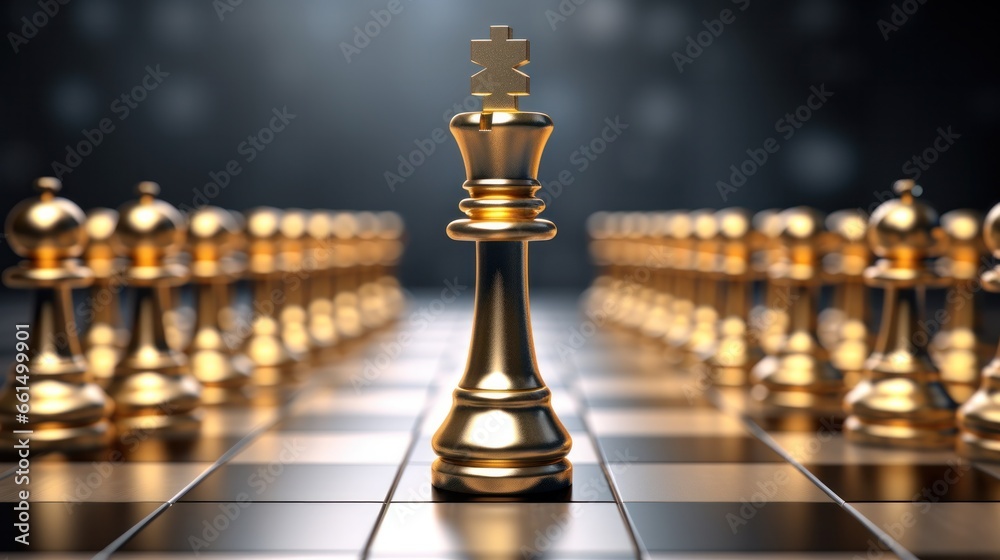 chess battle, victory, success, team leader, teamwork, business ...