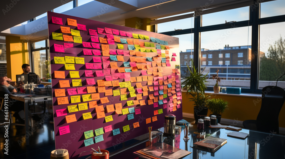 Agile Development: An Agile software development team engaged in a ...