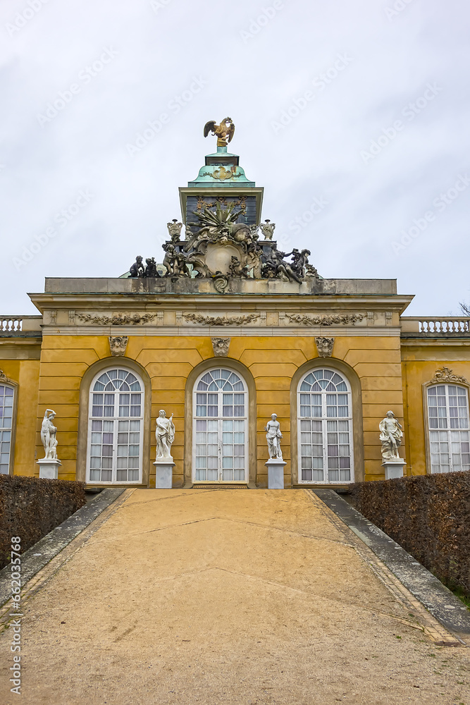 New Chambers (Neue Kammern, 1775) palace - part of the ensemble of ...