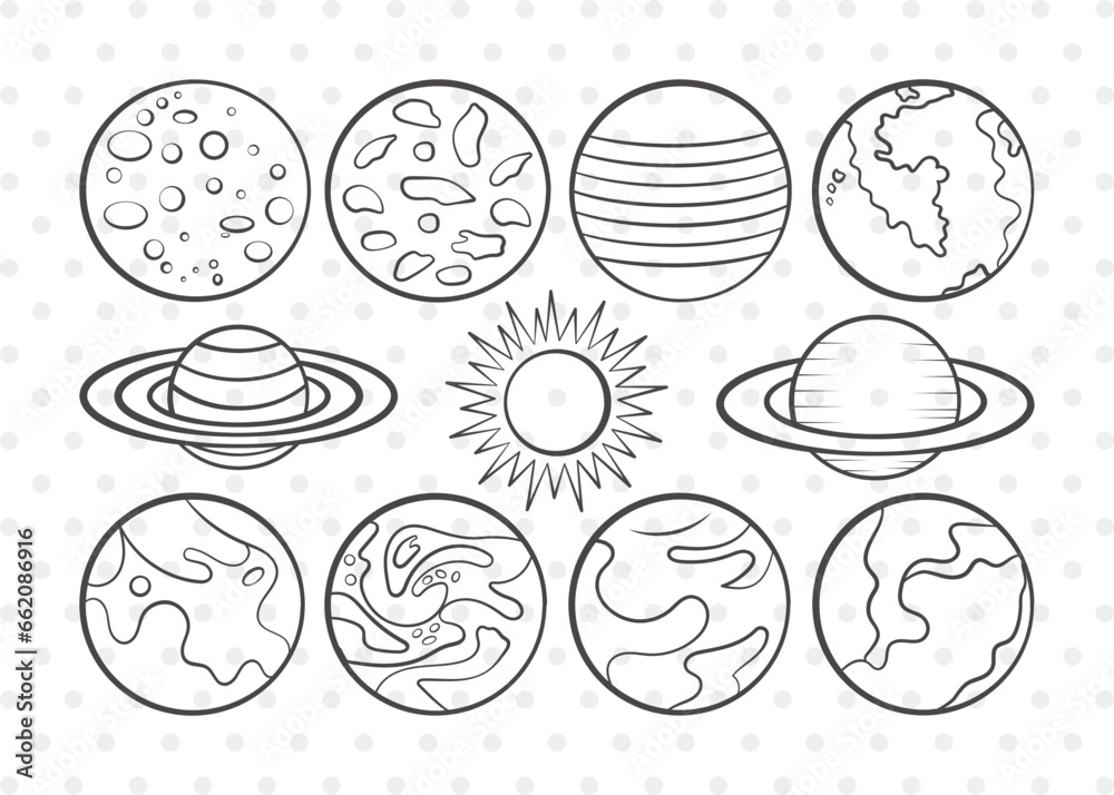 Image vectorielle Stock Planet Clipart SVG Cut File | Earth Svg | Globe ...