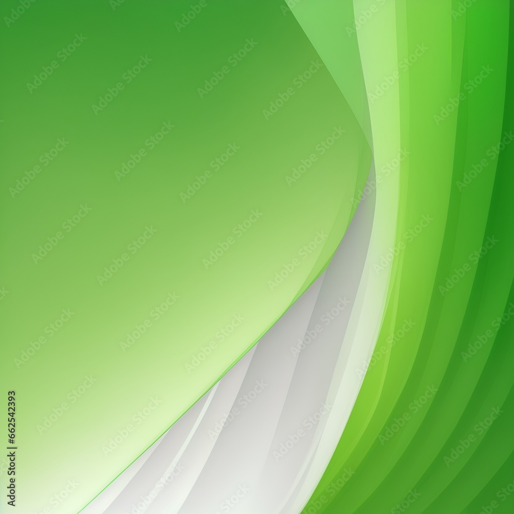 Gradient green line background of technology background. A Generative ...