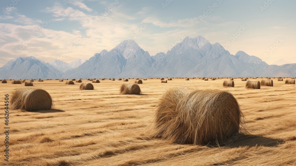 the essence of the farming season with a stunning depiction of ...