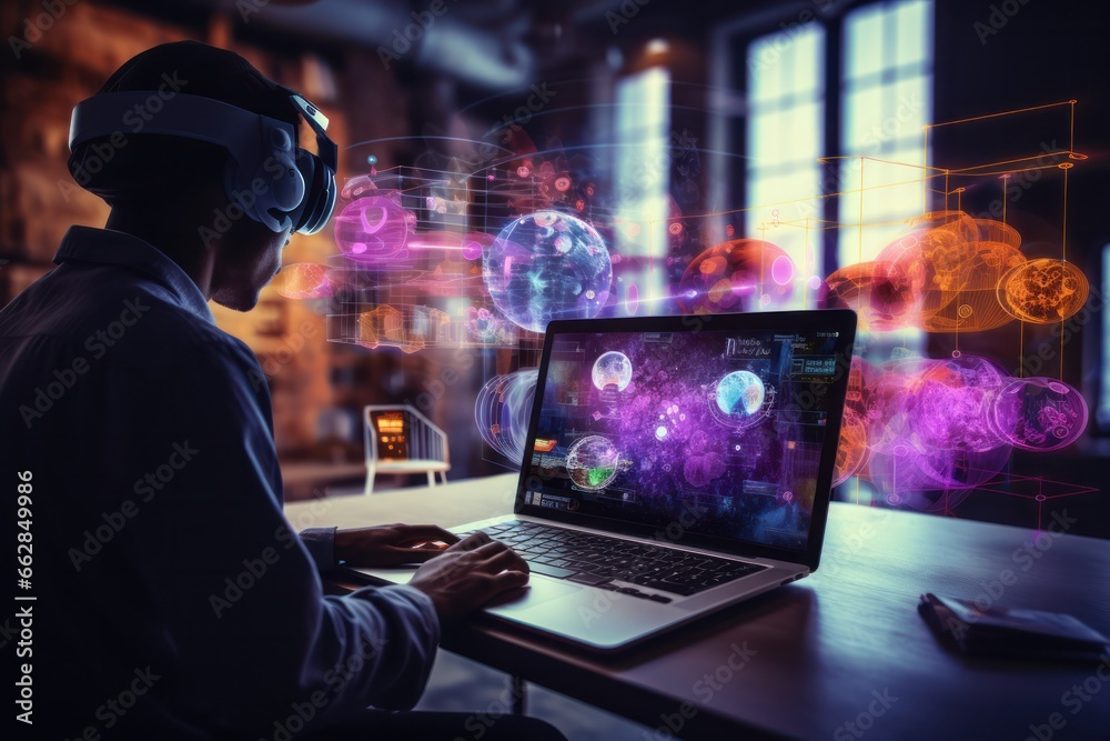 Creator utilizes AI assistance in content generation: a fusion of ...