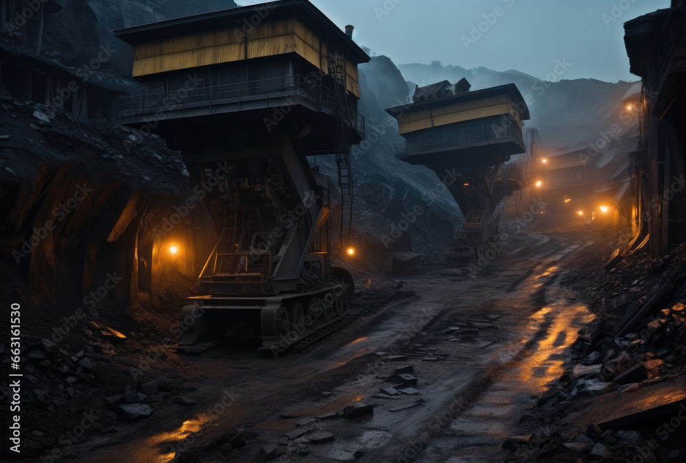 Coal Mining, Coal producing energy, Coal powered machines, Heavy ...