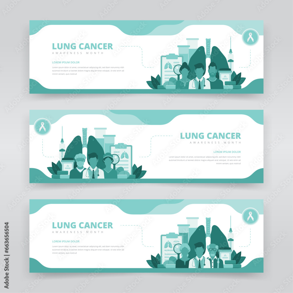 Web banner or header template which raise awareness of the importance ...