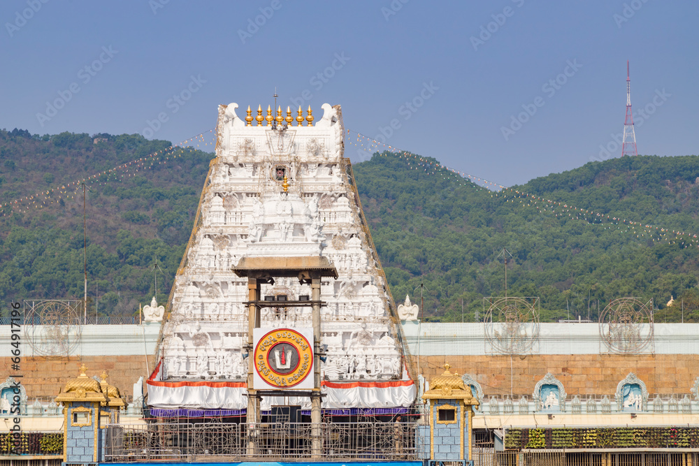 Devotee visit to Tirupati Balaji temple or Venkateswara Temple, The ...
