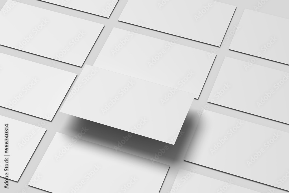 Blank slides presentation mockup Stock Illustration | Adobe Stock