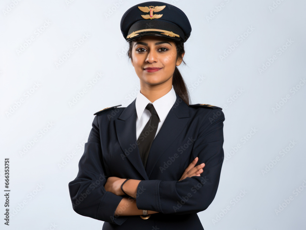Commercial aviation pilot portraits Stock Photo | Adobe Stock