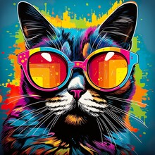 Black Cat Collage Art Print Free Stock Photo - Public Domain Pictures