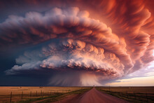Storm Clouds Over Country Field Free Stock Photo - Public Domain Pictures