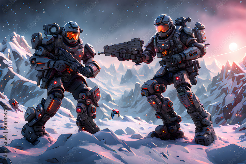 snow, men, ice, ice, ice, snowmen, Himalayas, people-oriented, shiny ...