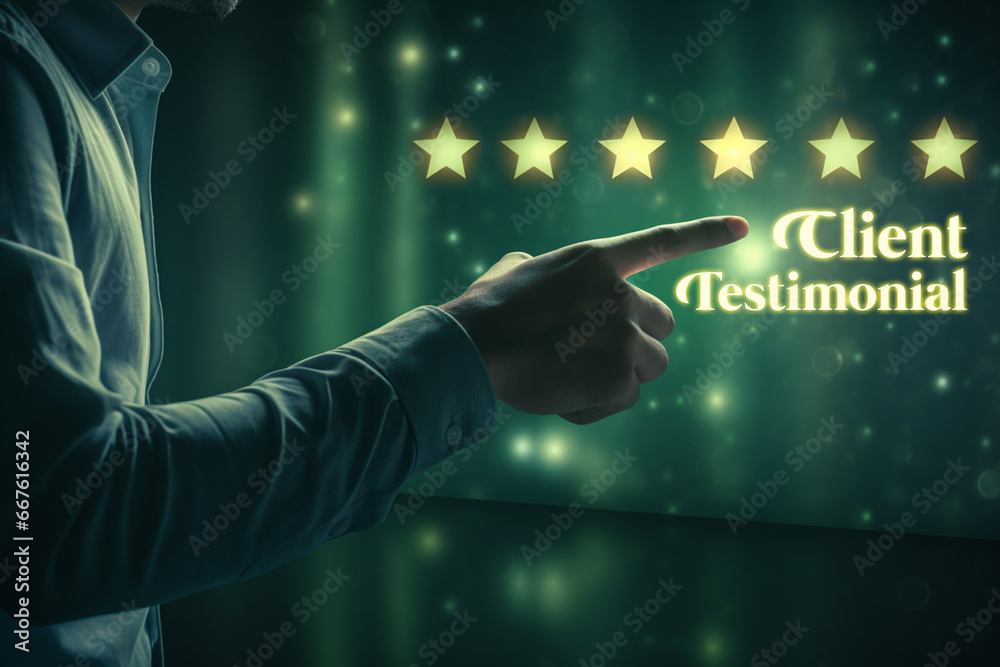 Client Testimonial star ratings, Star hand touch, Hand finger tip ...