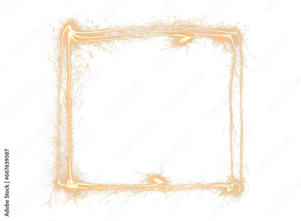 Christmas gold frame png, glitter shiny, gold frame border transparent ...