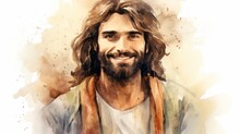 Iranian Man Drawn In Watercolor Free Stock Photo - Public Domain Pictures