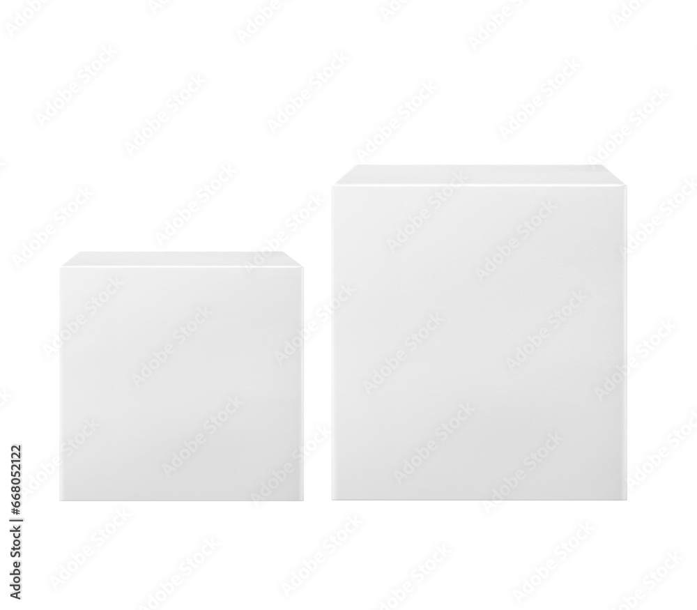 product packaging box empty box mockup isolated PNG transparent Stock ...