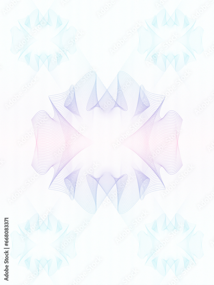 Light pink, purple, blue watermark background. One central big ...