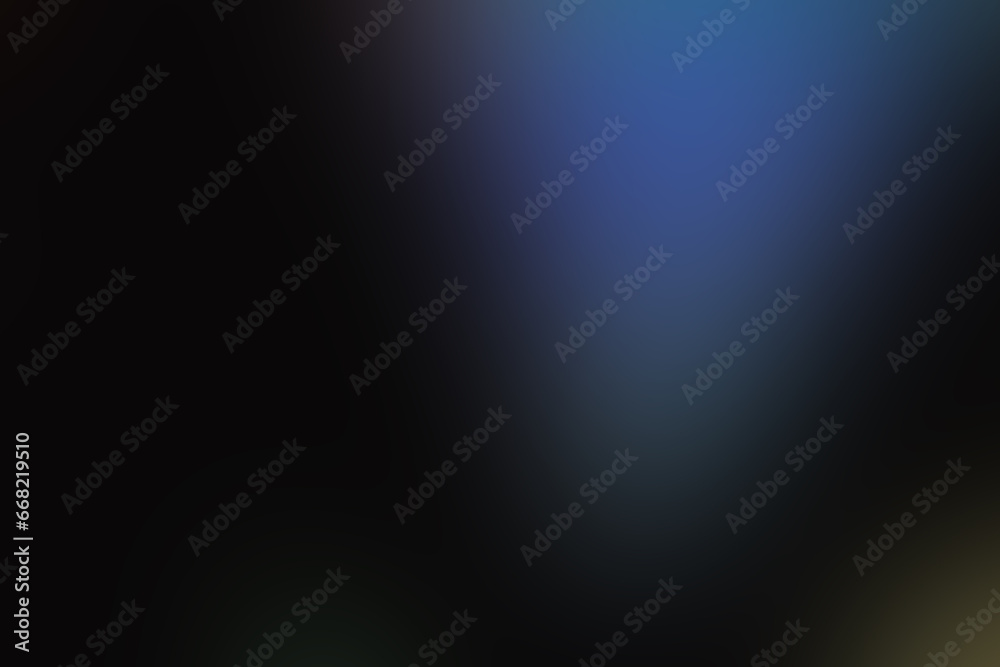 Illustration Stock Blue Light Leak Effect Photoshop Overlay Background ...