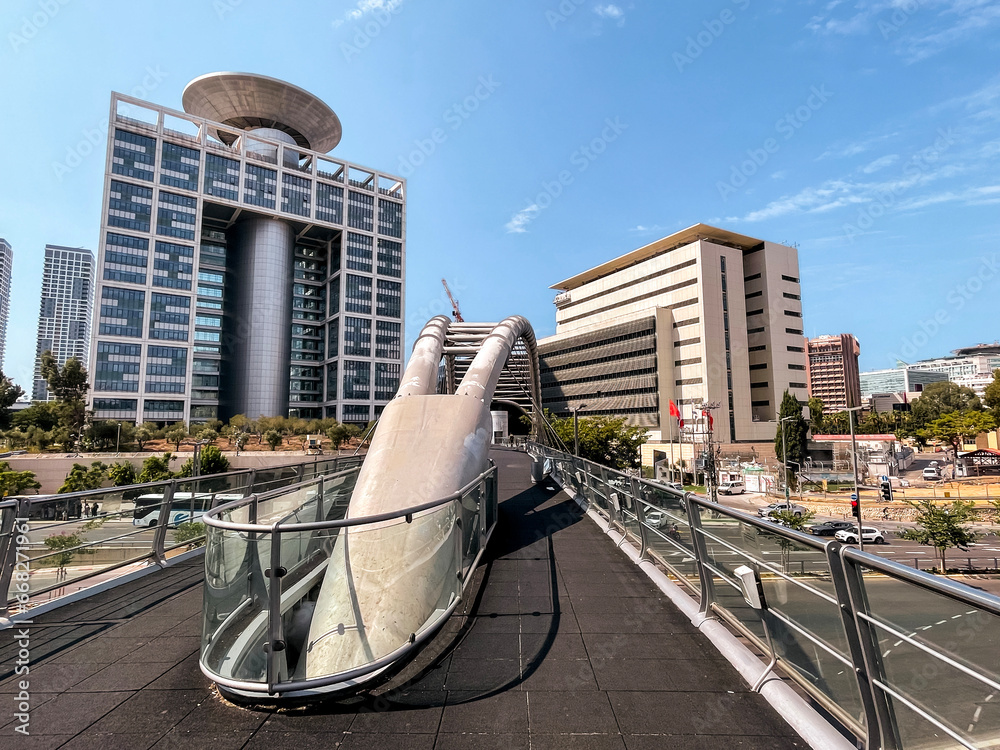 Matcal Tower is a 17 floor high rise building at Camp Rabin military ...