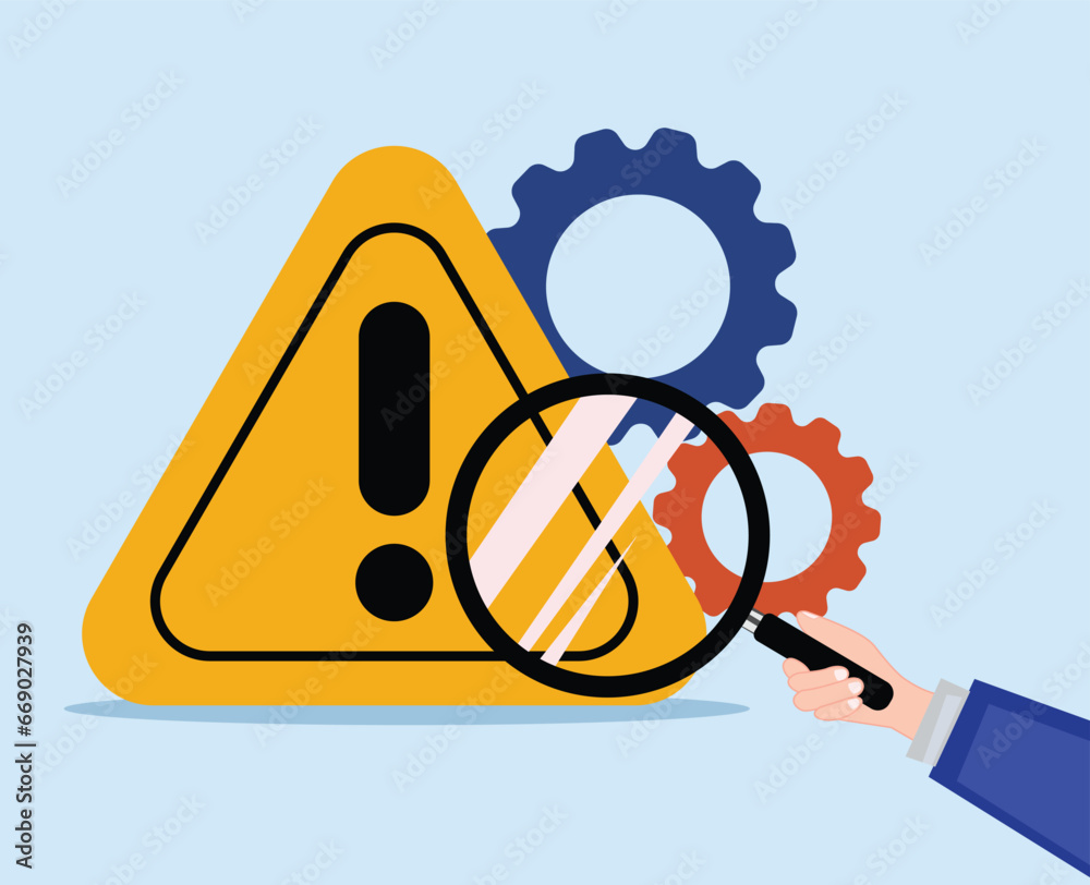 Incident Management Root Cause Analysis Or Solving Problem Identify Risk Stock Vector Adobe