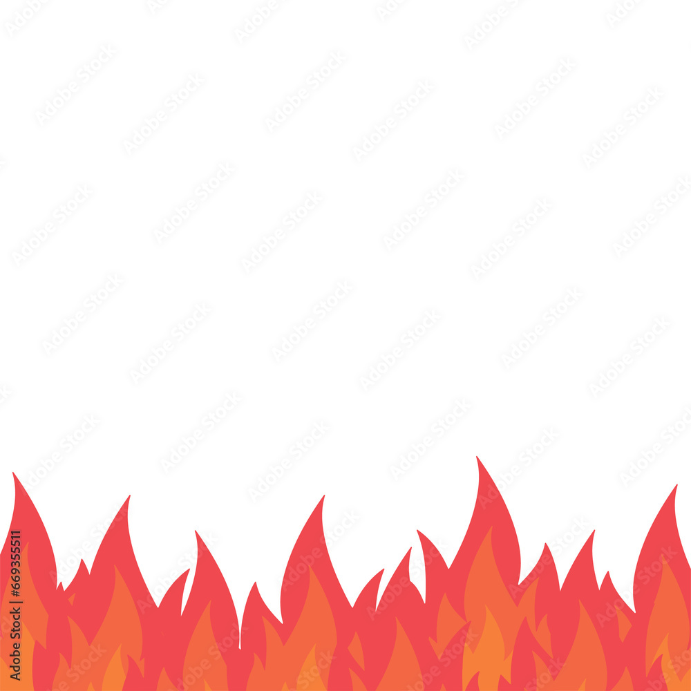 Vector illustration of fire icon sign and symbol. colored icons for ...