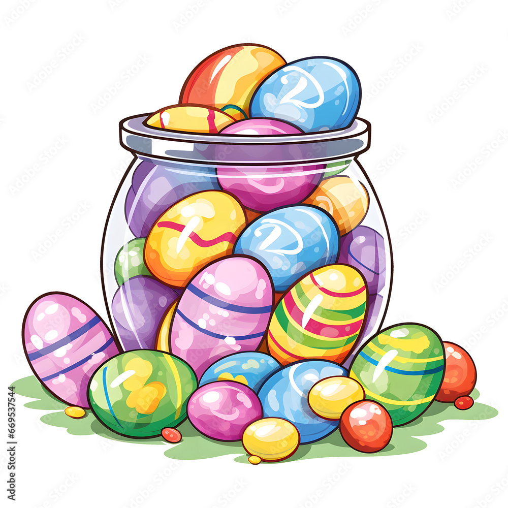 cartoon clipart of Easter Candy, easter clipart, celebration clipart ...