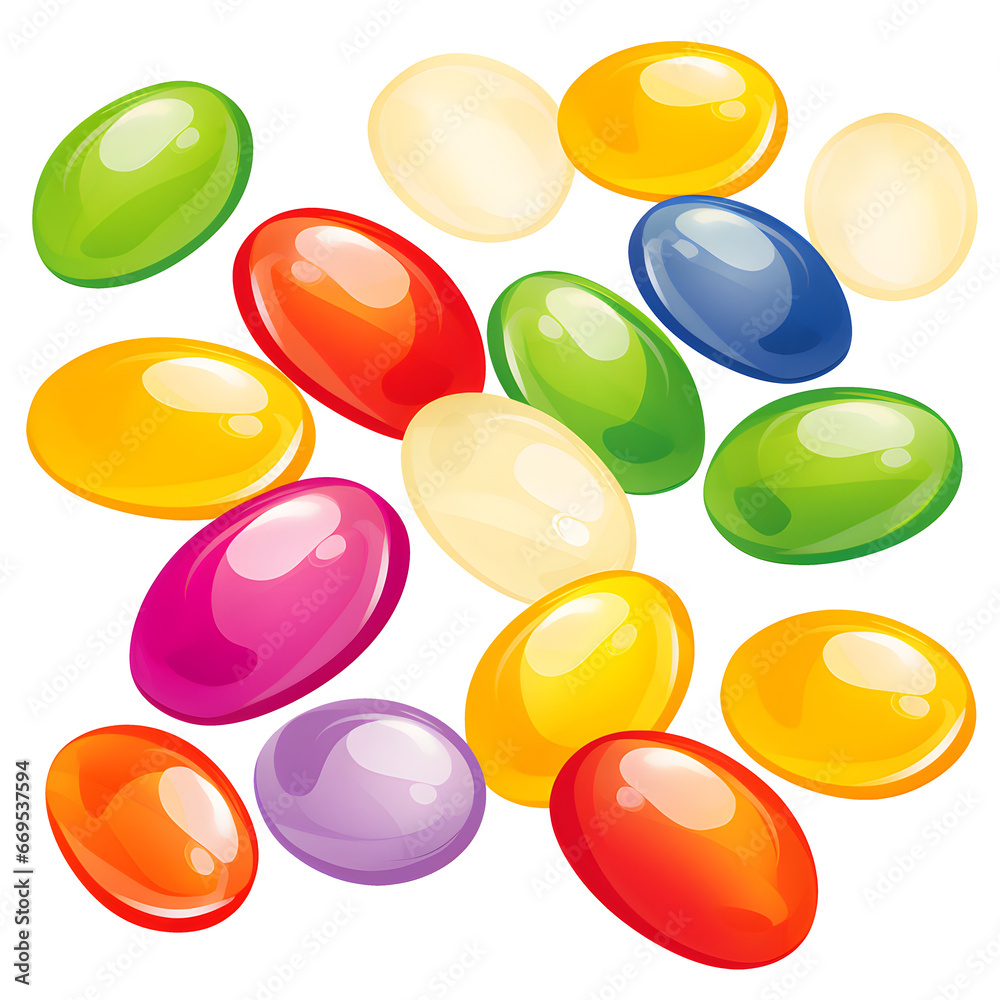 cartoon clipart of Jelly Beans, easter clipart, celebration clipart ...