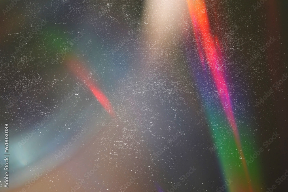 Rainbow refraction prism light effect rainbow sunlight holographic rays ...