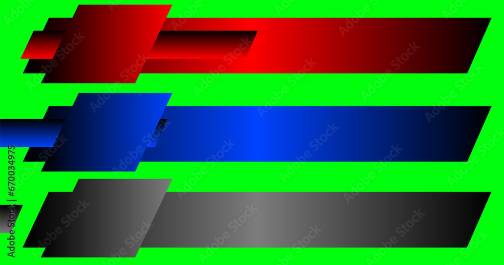 Стоковая иллюстрация «Lower third design pack. Designed Lower third ...