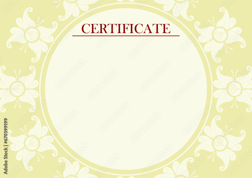 certificate background vector illustration,ready to print . good ...