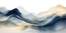 Watercolor Swirl Waves Painting Free Stock Photo - Public Domain Pictures