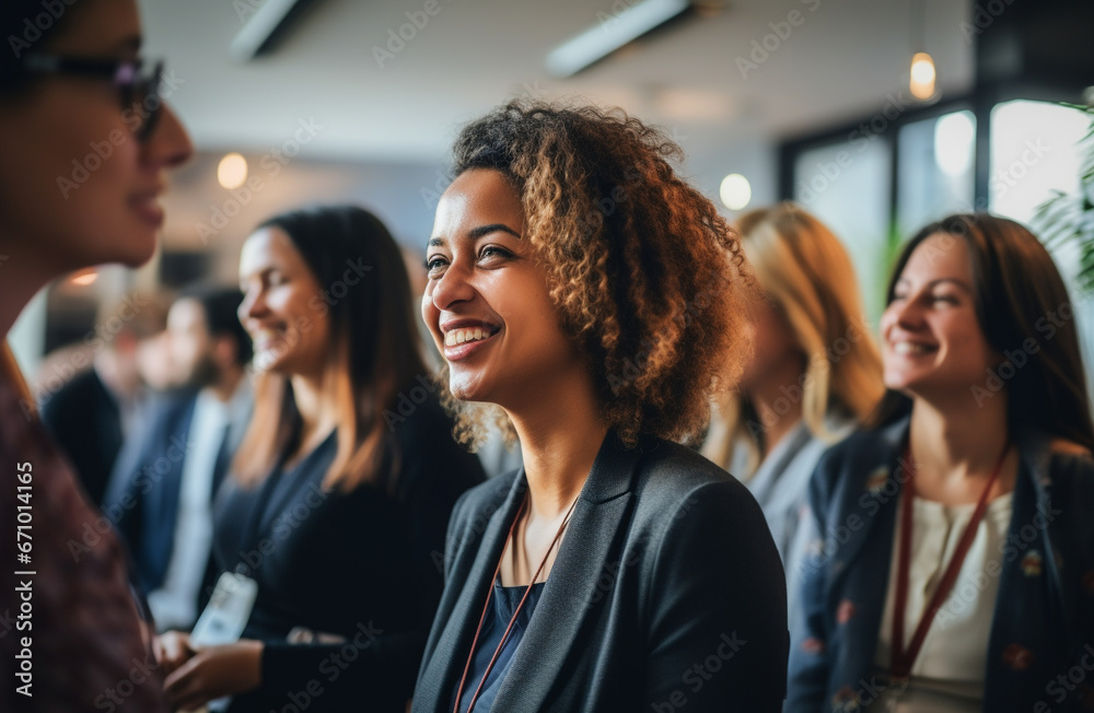 Ethnicity Diversity at Work. Happy Employees From Different Backgrounds ...