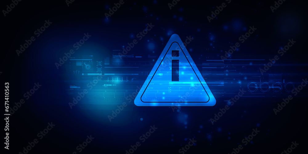 2d rendering exclamation mark sign Stock Illustration | Adobe Stock
