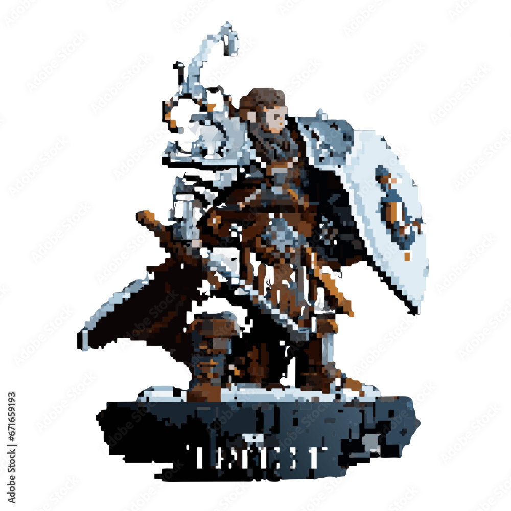 statue of liberty, pixel art, rpg game, rpg maker Stock Vector | Adobe ...