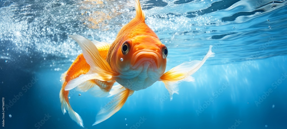 Animals gold fishes pets aquarium freshwater fish background - sweet ...