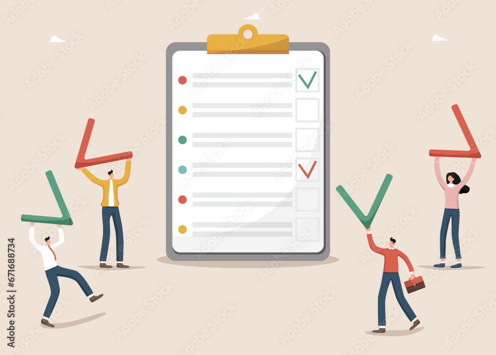 Time management and business planning, teamwork for successful ...