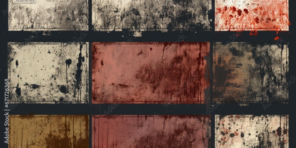 Colorful papers arranged in a bunch on a black background. Perfect for ...