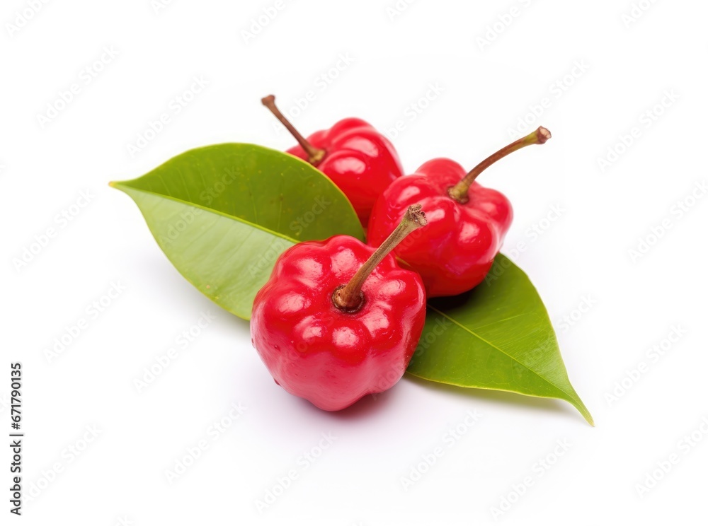 Ripe Pitanga fruit - Surinam cherry - Brazilian cherry - French cherry ...