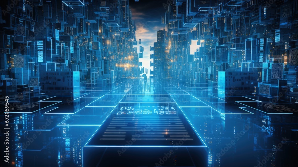 Cyber Security Data Protection Structure Of Virtual Network On Innovative Internet Network